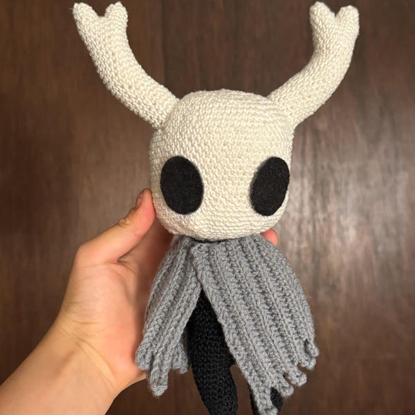 Crochet Pattern Hollow Knight, Crochet Pattern Amigurumi, Crochet ...