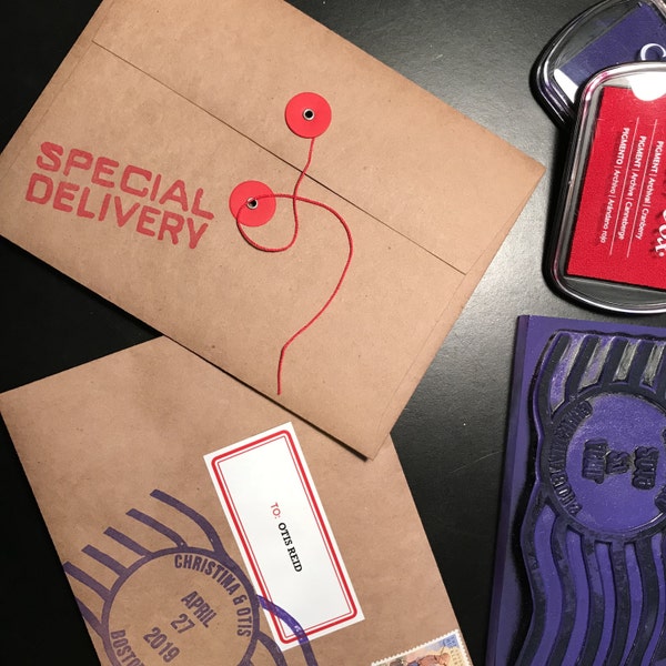 String Tie Envelopes, 10, Letter Size - Etsy