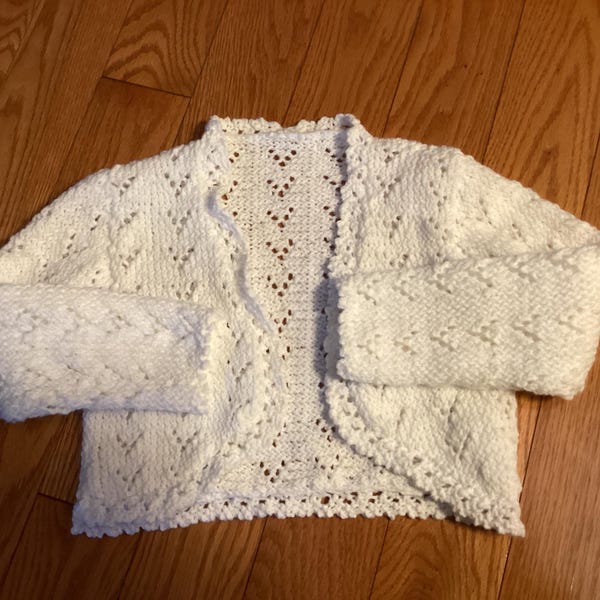 Fair Isle Cardigan Knitting Pattern: 60s Faroes Design (PDF Download ...