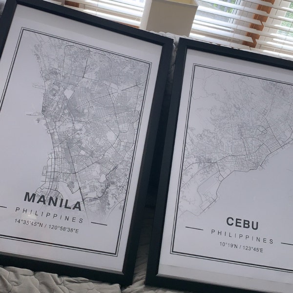 Custom Map, Custom City Map, Custom City, Map Poster, Map Print, Custom ...