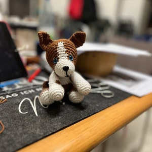 Aussie Puppies Crochet Pattern, Australian Shepherd, Black Tri, Red Tri ...