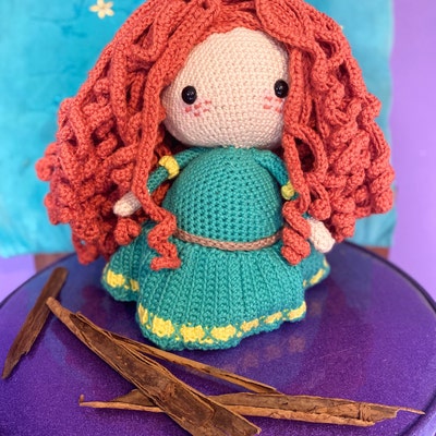 MERIDA Crochet Pattern SPANISH - Etsy