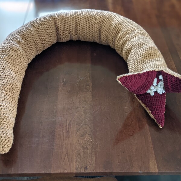 PDF of Modern Mini Dune Sandworm Instructions - Etsy