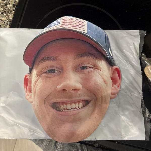 Custom Heads on a Garland Face on Banner Custom Birthday Wall Hang ...