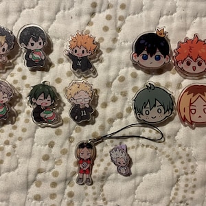 Mini Haikyuu 1/3bookmarks Boy Volleyball Anime Hinata Kageyama Kozume ...