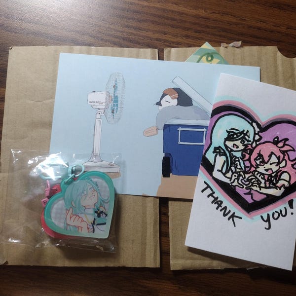 PJSK: MMJ Double-sided 3D Foreground Acrylic Keychain - Etsy