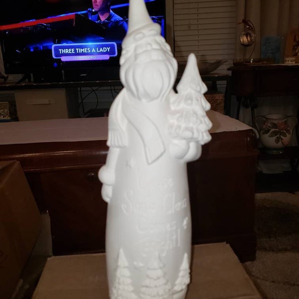 Handcrafted Light up Ceramic Christmas Tree With Gold Accent - Etsy