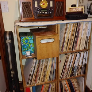 45 RPM 21 1/2 Deep Vinyl Record Storage and Display | Etsy