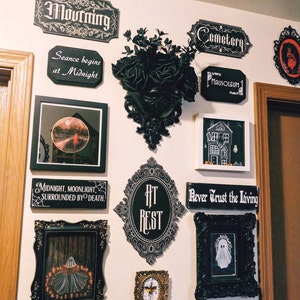 Monster Victorian Wall Plank Spooky Wall Art Goth Decor - Etsy UK