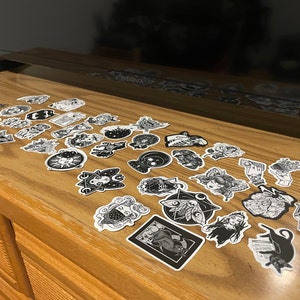 ASL, Sign Language Stickers, Vinyl Stickers, 10-50 Pcs Random Pack ...