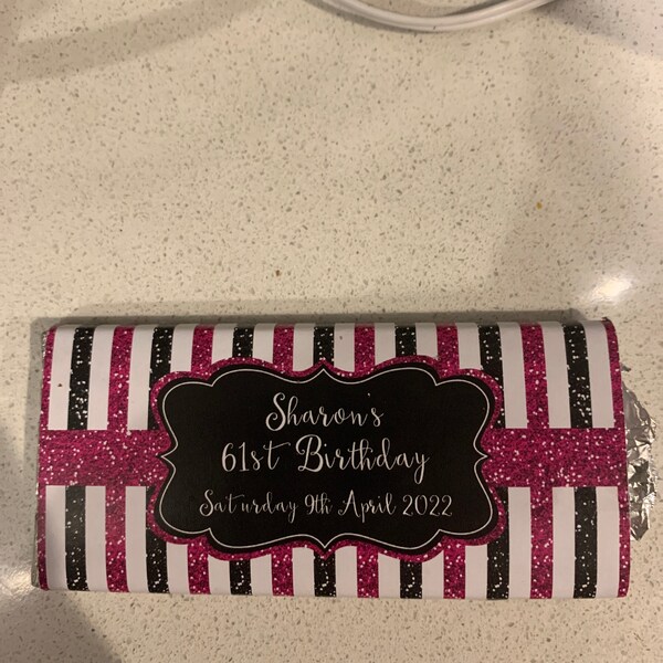 Black and Gold Food Labels Template, Black and Gold Place Cards, 50th ...