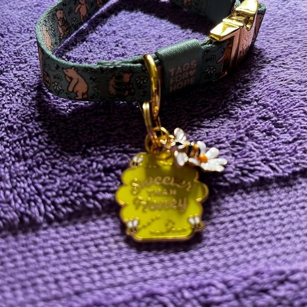 Flower Power Dog Tag, Daisy Dog Tag, Pet Id Tag, Personalized Dog Tag ...