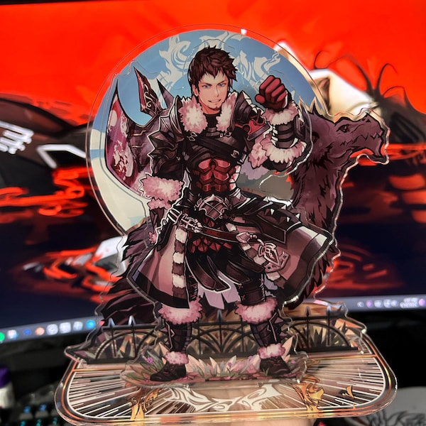 FFXIV Emet-selch Acrylic Standee Large Multi Layered Display Piece - Etsy