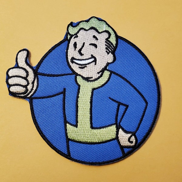 Fallout Inspired Fallout Boy Style Patch With Cosplay Iron on Backing ...