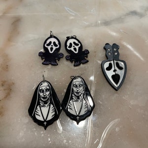 Horror Movie Charms Horror Movie Icons Charms Halloween Charm Goth ...