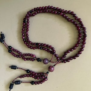 LRG Sandalwood & Seed Buddhist Prayer Beads, SGI Beads, Nichiren Gongyo ...