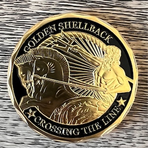Military Thank You for Your Service Gold Challenge Coin - Etsy