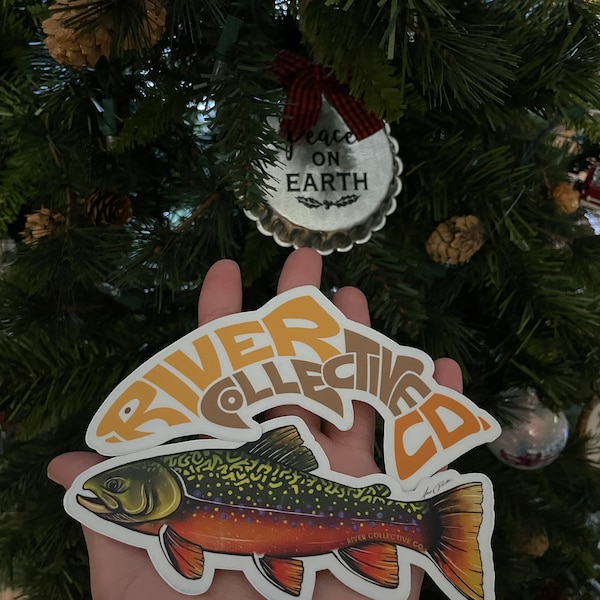 Rainbow Trout Sticker Decal - 20% Flows to Western Rivers! - Etsy