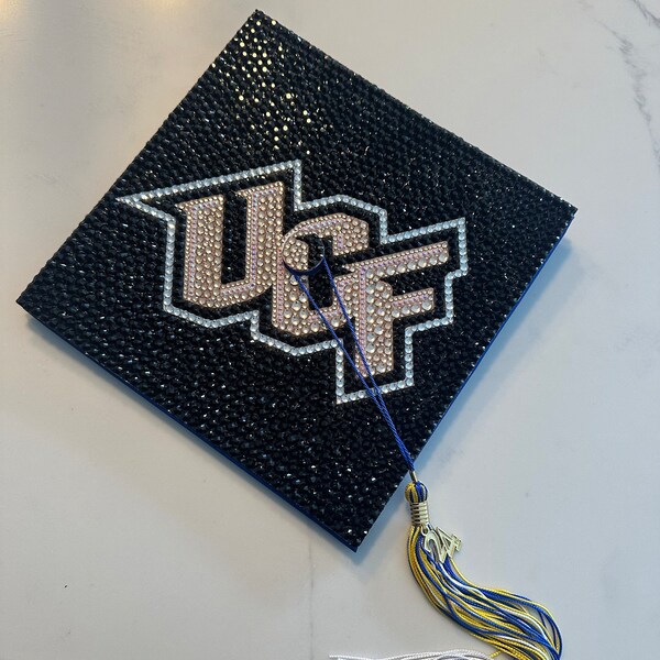 CUSTOM Barbie Jeweled Graduation Cap Topper - College Graduation High ...