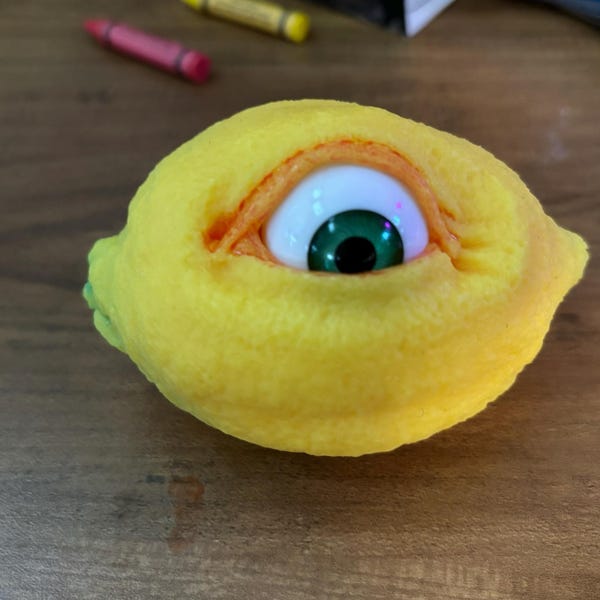 The All Seeing Lemon - Etsy Israel