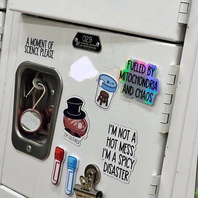 Small Stool Sample Funny Vinyl Waterproof Sticker for Lab Scientists ...