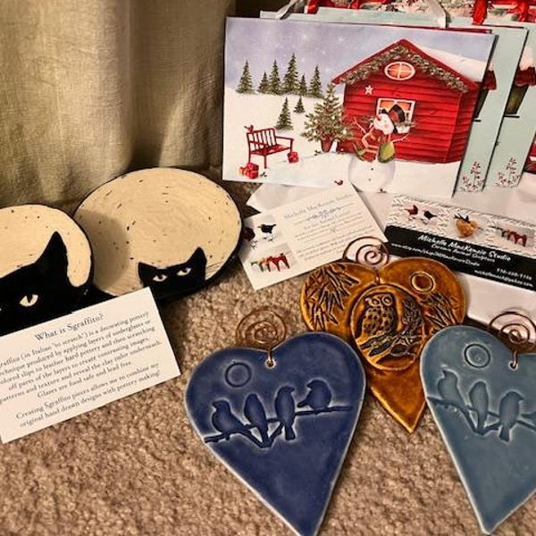 Raven or Crow Bird Sgraffito Ceramic Plate, Crow Dish, Raven Pottery ...