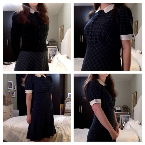 CUSTOM MAKE Late 1930s/early 1940s Dress With Jacket. WWII Era ...