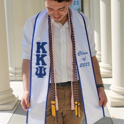 Alpha Xi Delta Sorority Graduation Stole / Graduation Sash - Etsy
