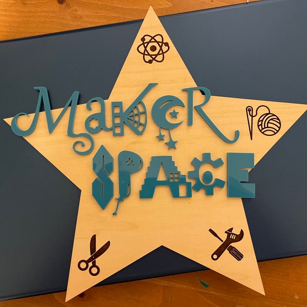 Maker Space SVG Digital File - Etsy
