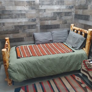 Rustic Log Bed Kit 1 Sturdy Double Log Side Rails 1 Seller - Etsy