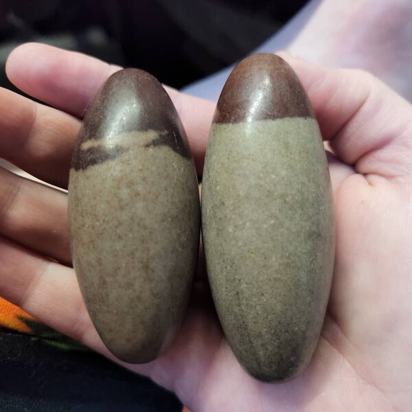 Shiva Lingam Stone 1 - 6", Sacred Stones From Narmada River India ...