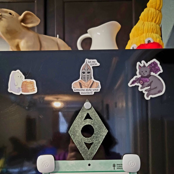 Skyrim Guard Stickers! - Cute, Gaming, Stickers, Gamer, Geeky, Nerdy ...