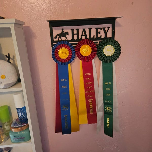 Baseball Custom Name Trophy Shelf and Medal Hanger Medal Holder Custom ...