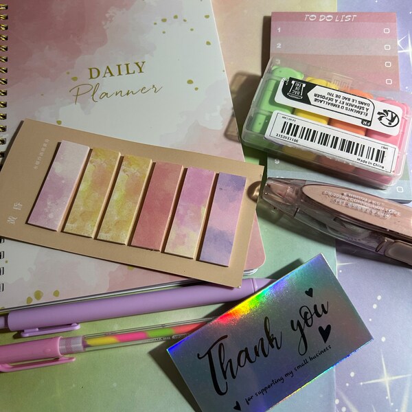 Daily Planner Stationery Box Gift Set Cute Stationery Office Gift ...