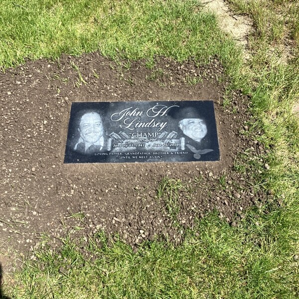 Custom Headstones 24x12x4, Full Color, Personalized Headstones, Headstones for Cemetery, Human ...