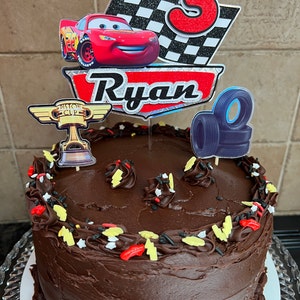 3D handmade Shadow the HH Cake Topper and 2pcs Mini Topper / Cupcake ...