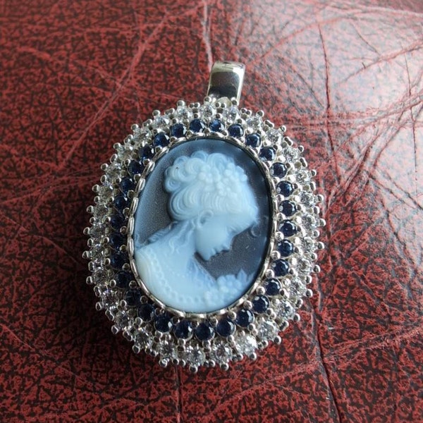 Shell Cameo Ring Italian Name Letter Italian Cameo Jewelry Donadio ...