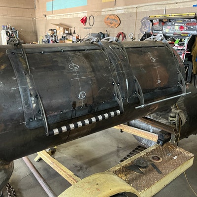 BBQ Smoker Door Hinge Assembly single/large - Etsy