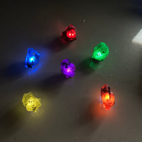 Raw Infinity Stones FULL SET - Bestseller! Infinity Gauntlet Avengers ...