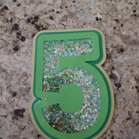 Shaker Numbers Svg Cake Topper SVG Shaker Cake Topper Svg - Etsy UK