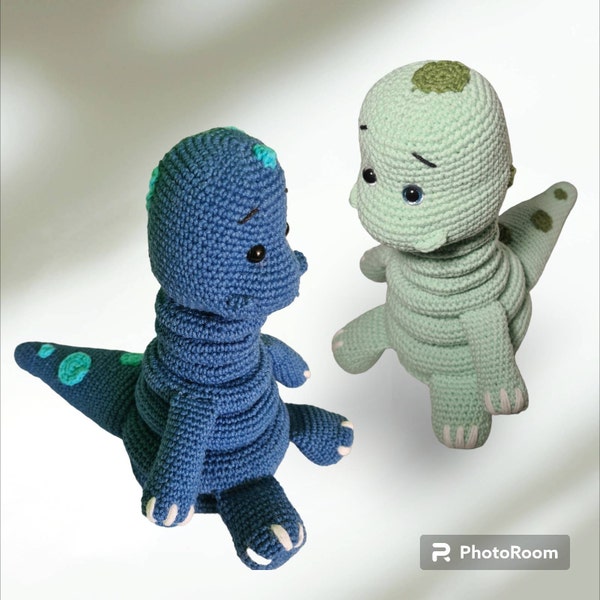 Baby Triceratops and Baby Diplodocus Dino Stacking Toys in the Egg ...