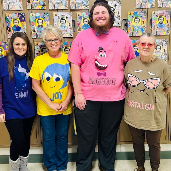 Inside Out Costume, Inside Out Characters Matching, Inside Out 2 Shirt ...