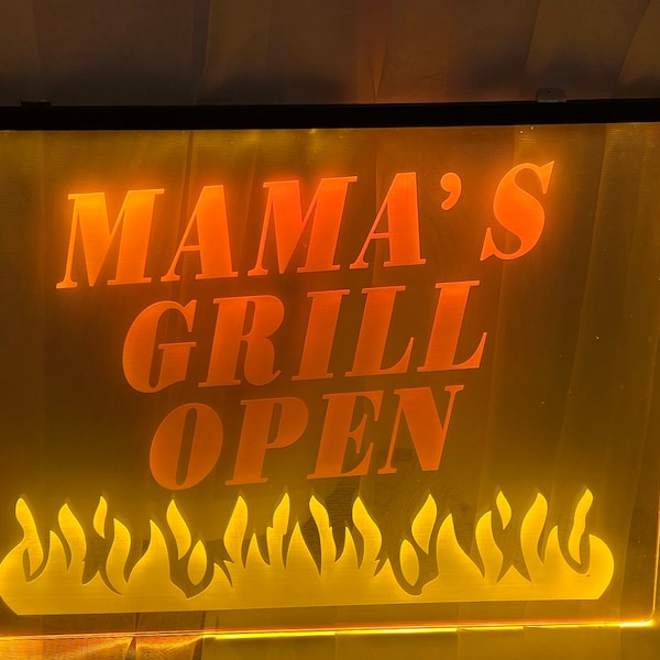 110016 OPEN Japanese Japan Food Restaurant Cafe Shop Store Decor ...