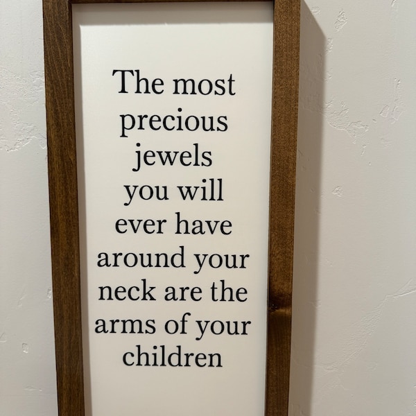 Custom Quote Sign for Home | Personalized Wood Framed Sign | Custom ...