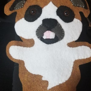 Puppy Dog Felt Toy PDF Sewing E Pattern COMBO Beagle Pug Corgi Bulldog ...