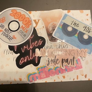 2000s CD Mix Sticker Sticker for Millennials - Etsy