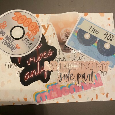 2000s CD Mix Sticker, Sticker for Millennials - Etsy