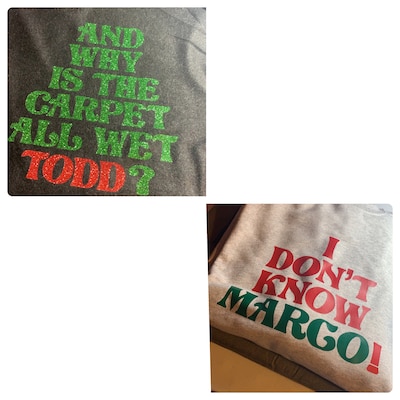 And Why is the Carpet Wet Todd Svg / Todd and Margo Svg / Christmas ...