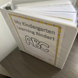 First Grade Learning Binder Extended 69 Interactive Laminated - Etsy