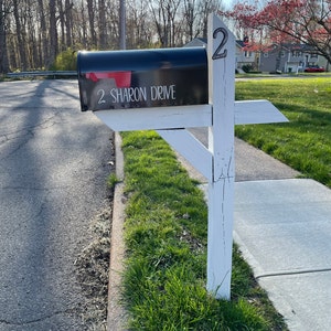 Rocking Chair Monogram Decals Set of 2 | Etsy